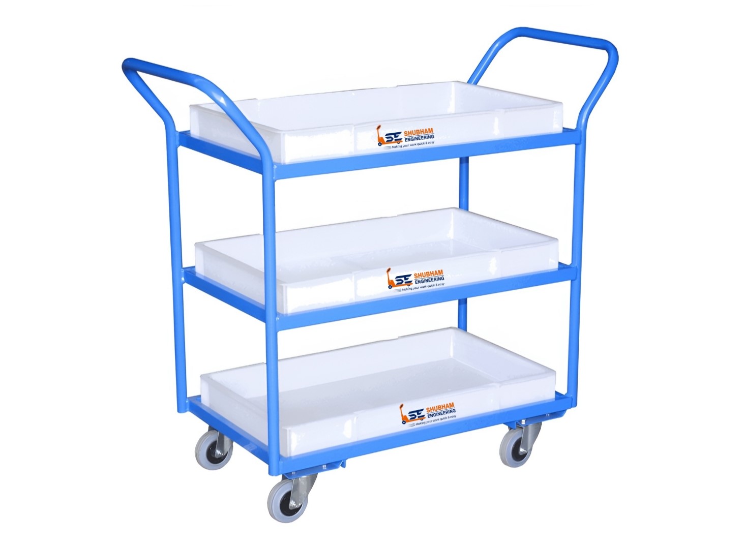 Best Tray Trolley Manufacturer & Suppliers in Gujarat, India | Shubham ...